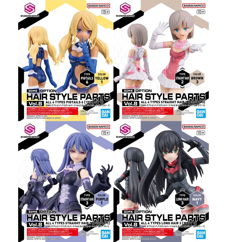 Hair Style Parts Vol 8 30MS Bandai - Hangar 019