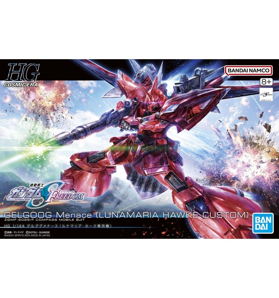 Gelgoog Menace Lunamaria Hawke Custom HG Bandai Bandai - Hangar 019